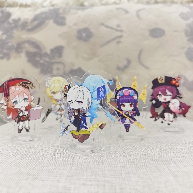Genshin Impact mini Standee Mica Arcrylic mini figure | Shopee Malaysia