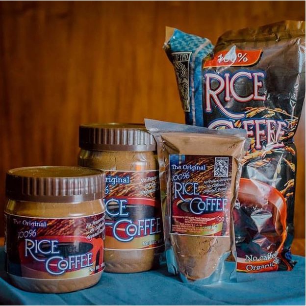 ORGANIC BROWN RICE COFFEE No Caffeine 400grams Jar / 450grams Pack ...