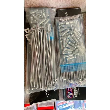 YAGUSO MOTORCYCLE WHEEL SPOKES MODIFY SCOOTER 10X120/143 | Shopee Malaysia