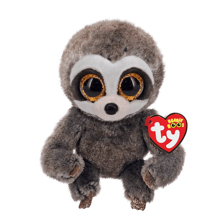 TY Beanie Boos Dangler The Grey Sloth Soft Toys | Shopee Malaysia