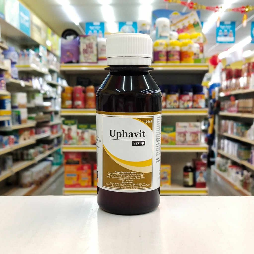 Duopharma Uphavit Syrup 120ml [Multivitamin untuk kucing - tambah ...