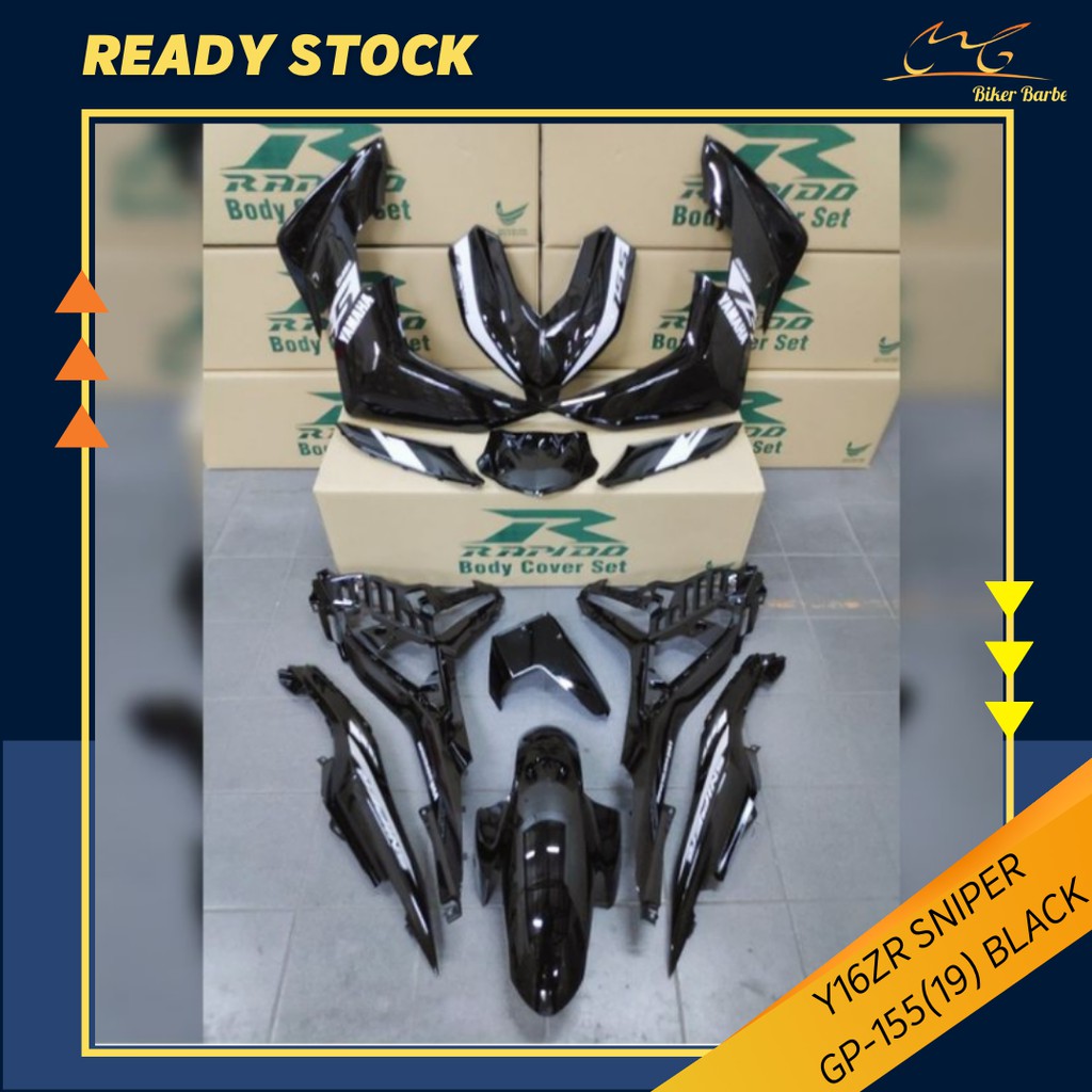 [READY STOCK] COVERSET/BODYSET YAMAHA Y16/Y16ZR SNIPER GP-155 SET (19 ...