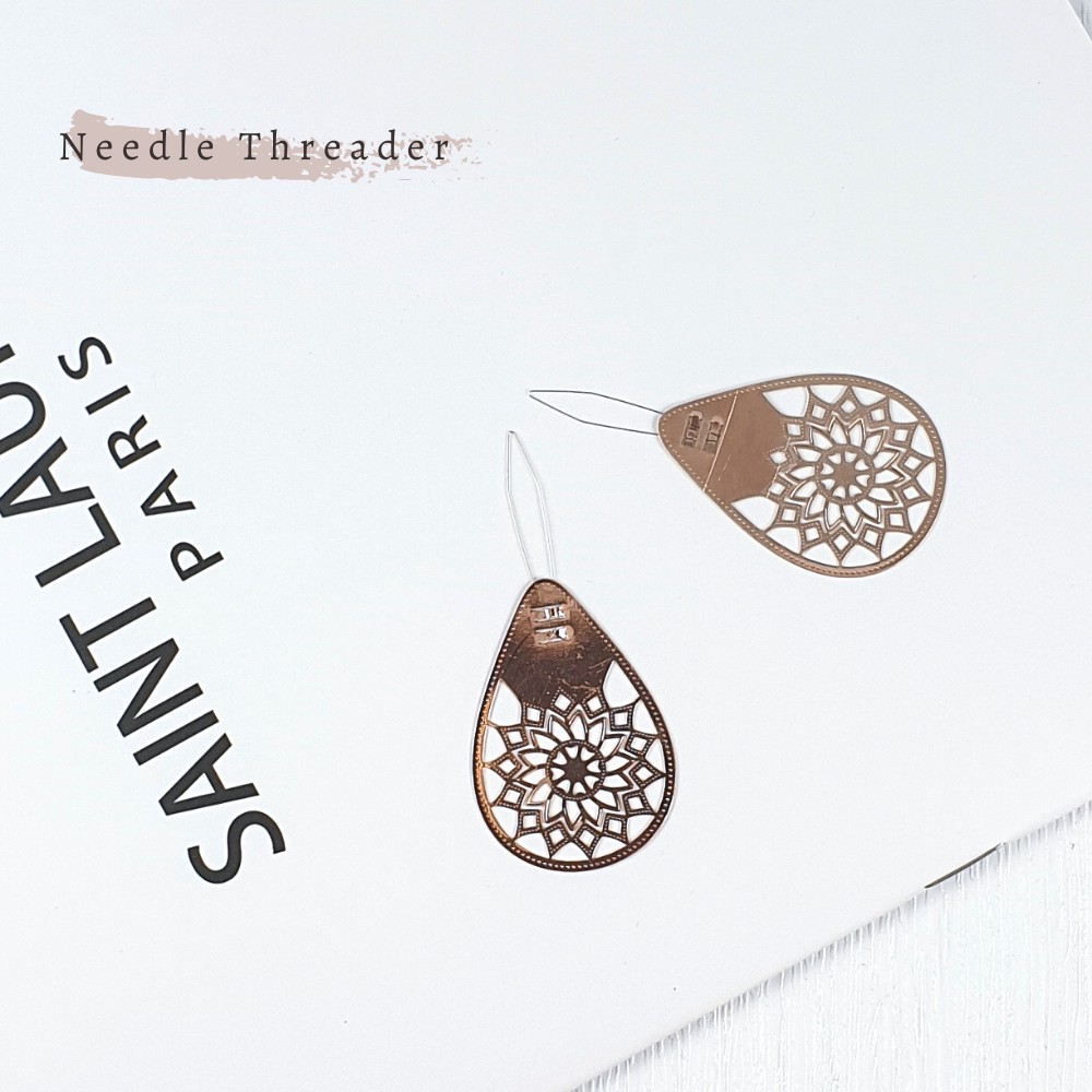 Le Mood Needle Threader (1 Piece) Pemasang Jarum Alat Masuk Benang ...
