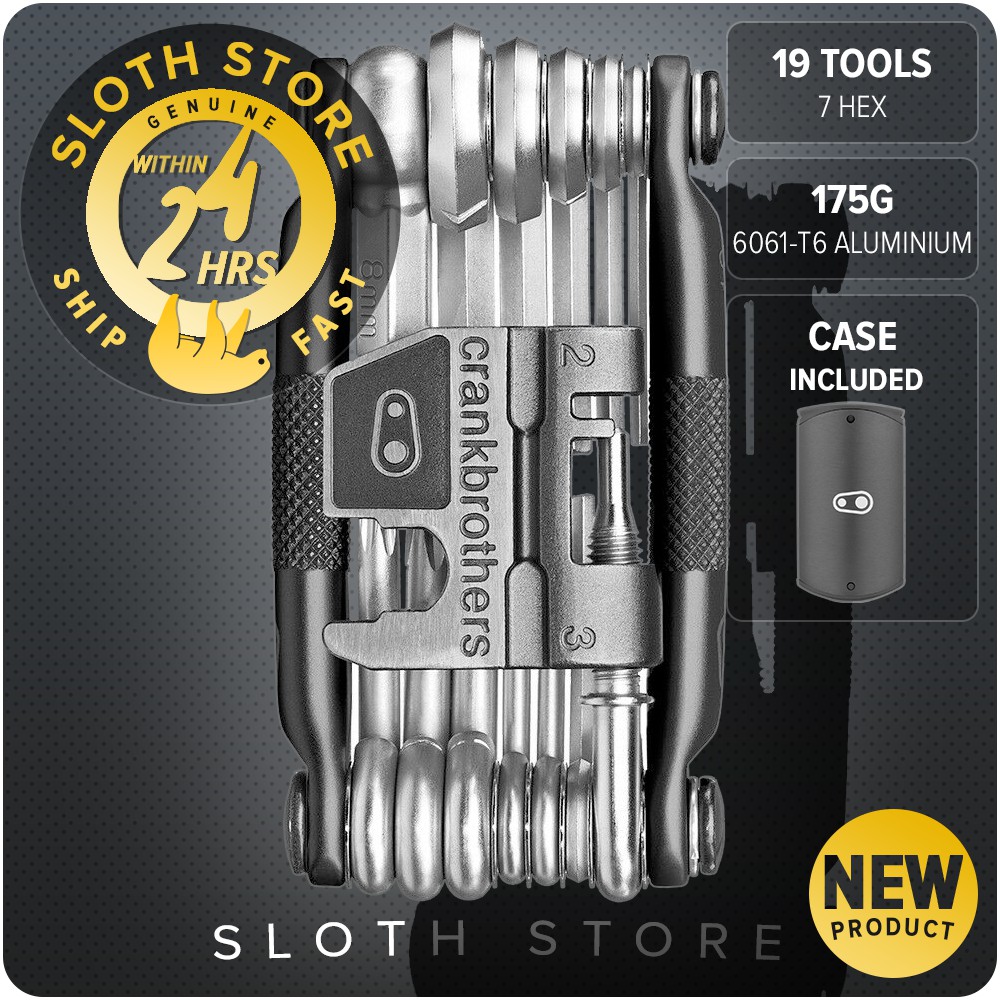 🔥 100% ORIGINAL 🔥 CRANKBROTHERs M19 - Multi-Tool, Steel Bike Tool, Torx ...
