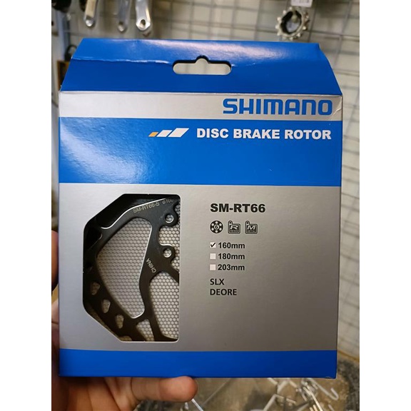 Shimano SLX Disc Brake Rotor SM-RT66 6bolts 160mm | Shopee Malaysia