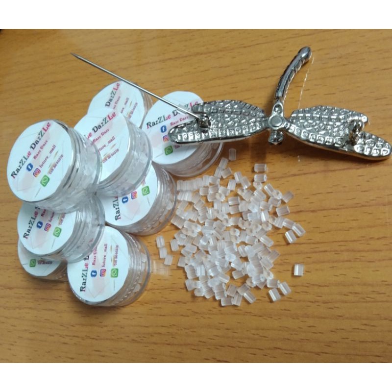 BROOCH/PIN STOPPER FOR HIJAB (TypeA) | Shopee Malaysia