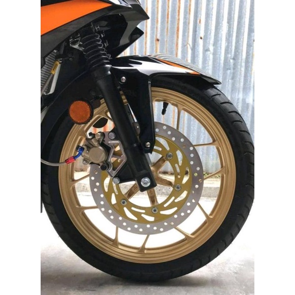 ORIGINAL 💯 KZR HONDA RS150 RS-X FRONT disc 290MM BRACKET PLATE PIRING RSX DEPAN rs WINNER RIM ...