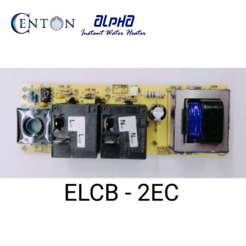 [GENUINE PARTS] Alpha ELCB E2C board for water heater Alpha Centon EELS ...
