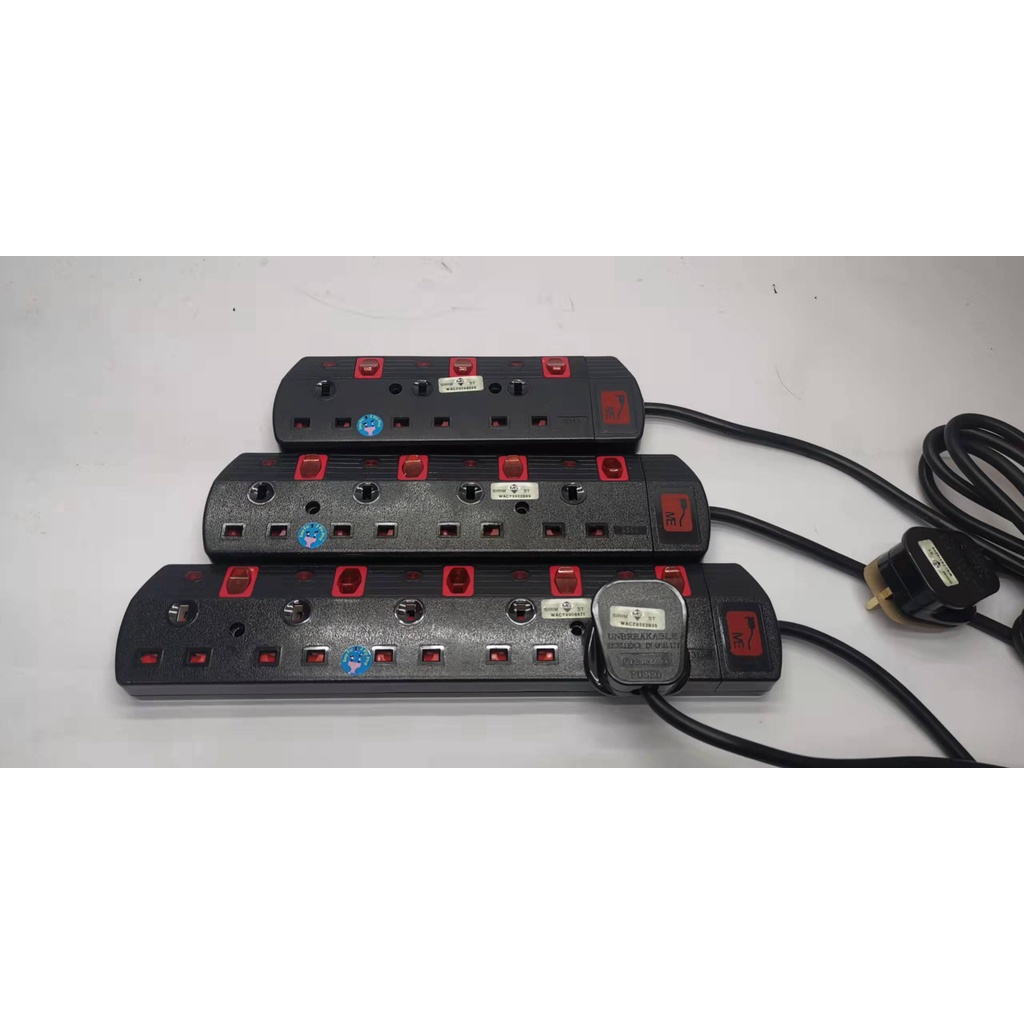 Extension Power Socket - 2 Meter | Shopee Malaysia