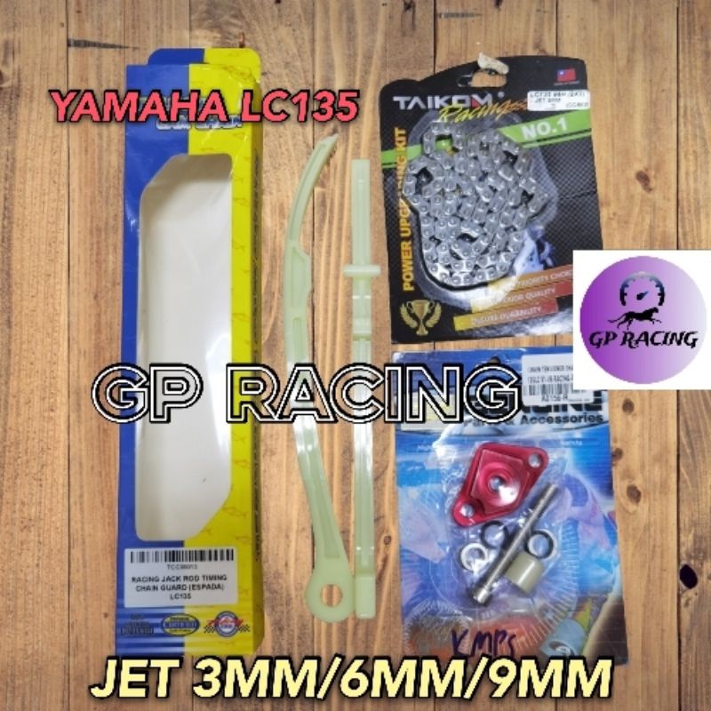 YAMAHA LC135 TENSIONER SET RACING JET 3MM / 6MM /9MM + TENSIONER ...