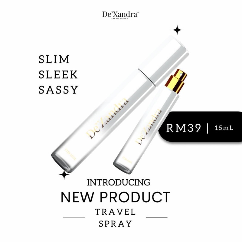 DEXANDRA PERFUME TRAVEL 15ML ORIGINAL HQ 💯 FREE GIFT 🎁 | Shopee Malaysia