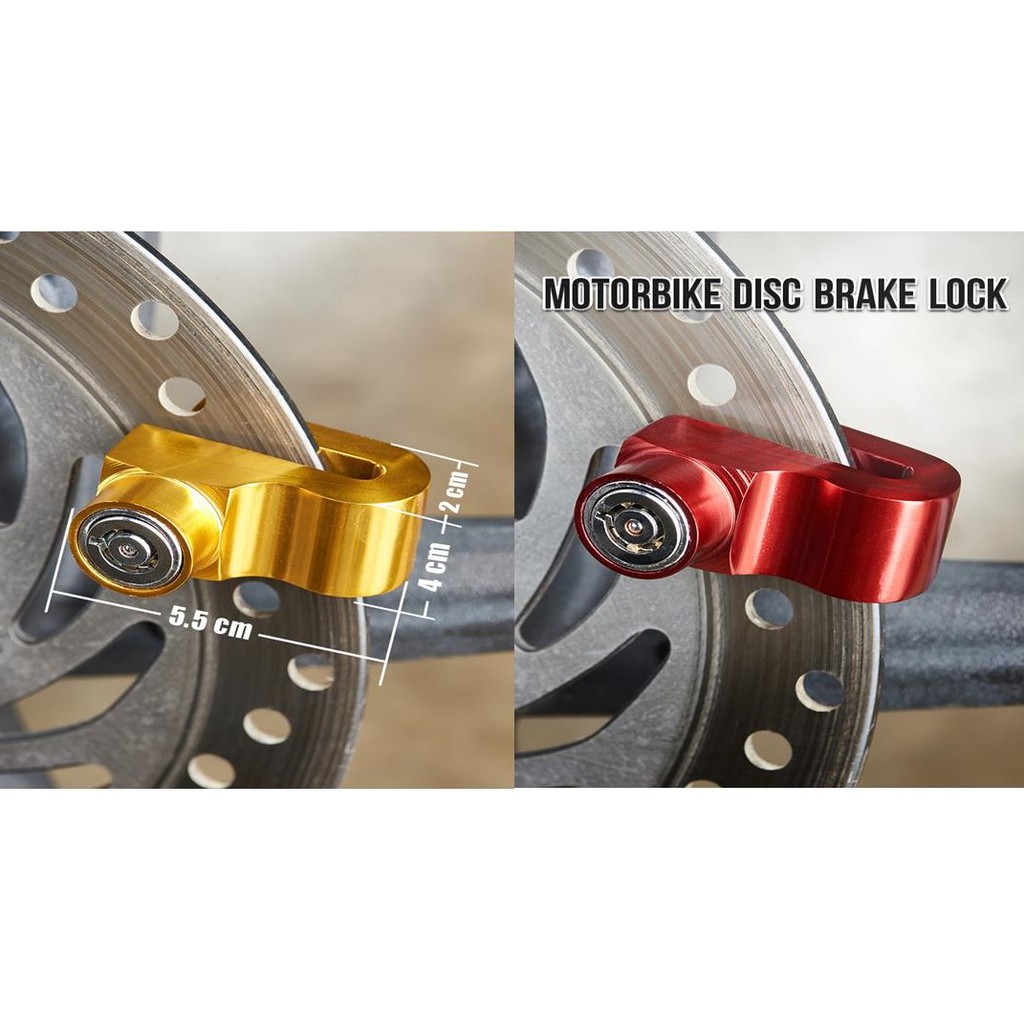 (READY STOCK) Motorbike Disc Brake Lock- Kunci Cakera Brek Motosikal ...