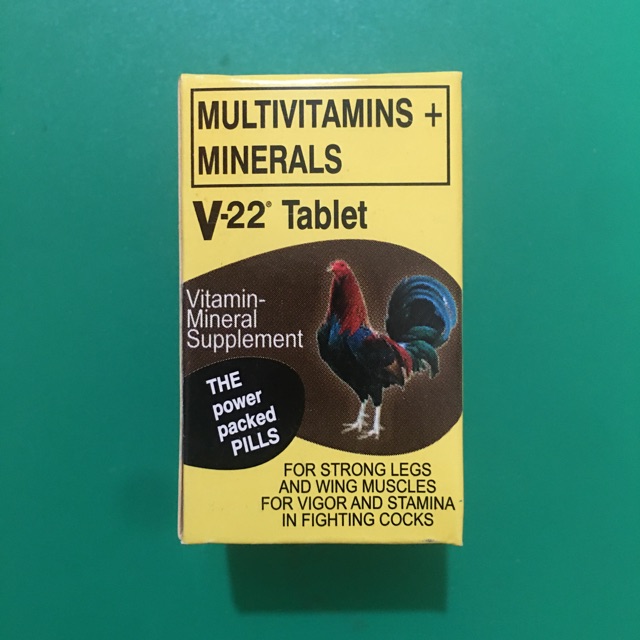 Belman V22 Multivitamins Minerals 30 Tablets For Gamefowl Dog Cat V 22 ...