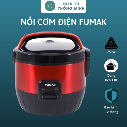 Fumak 1.8L Japanese Rice Cooker, 5-Layer Super Thick Heart - Genuine ...