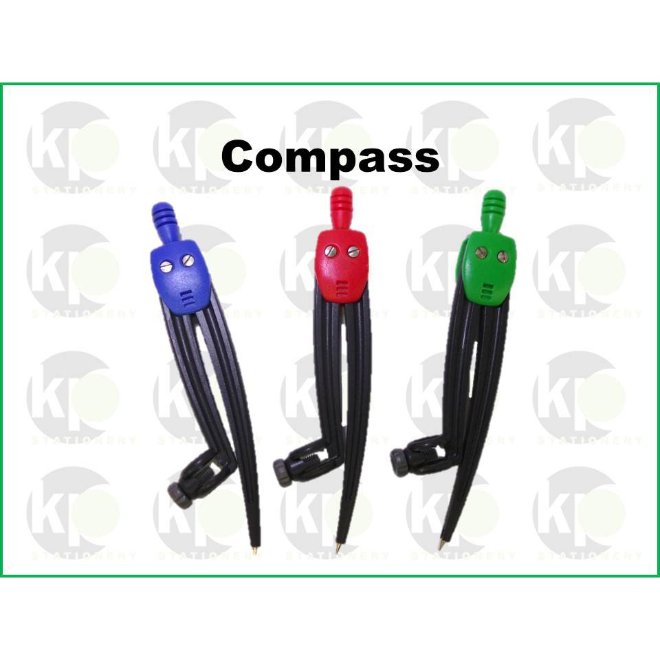 Ready stock Geometry Compass Student Compass Kompas pelajar Jangka ...