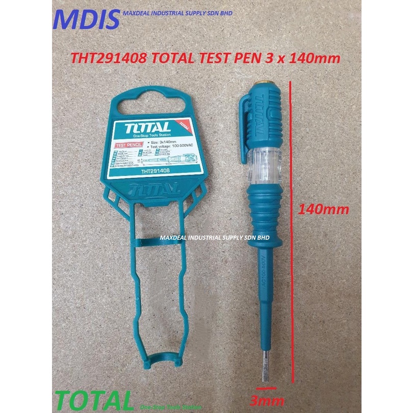 TOTAL THT291408 THT291908 Heavy Duty Test Pen | Shopee Malaysia