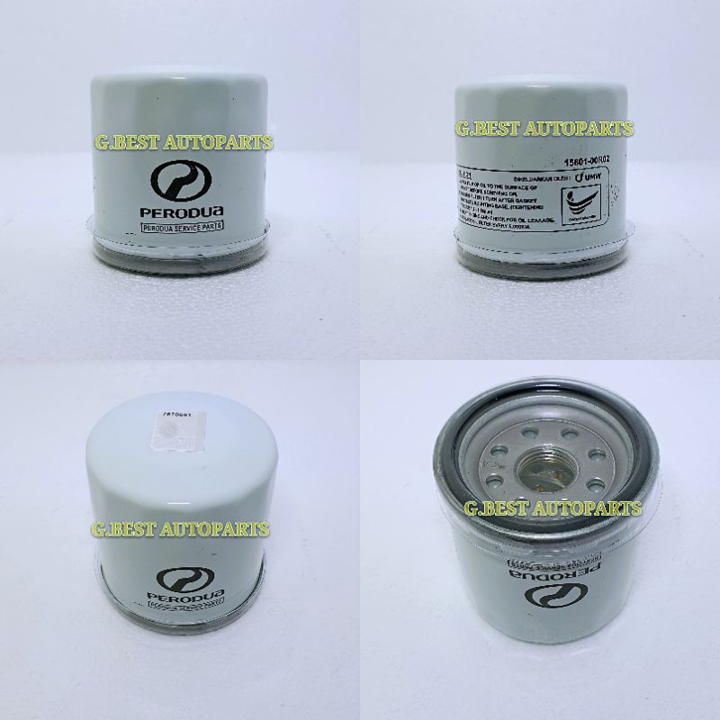 100% ORIGINAL PERODUA OIL FILTER AXIA BEZZA MYVI KANCIL KELISA KENARI ...