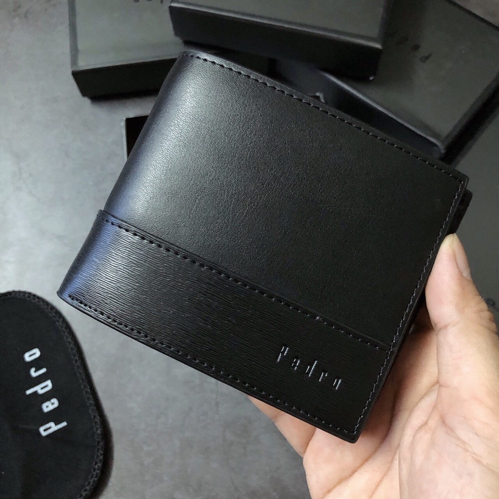 Pedro men's wallet with beautiful smooth leather inside many high-end ...