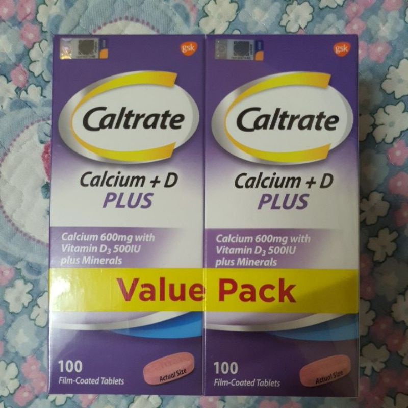 Caltrate 600 Plus Tablets 2x100s (Expiry Date:10/2023) | Shopee Malaysia