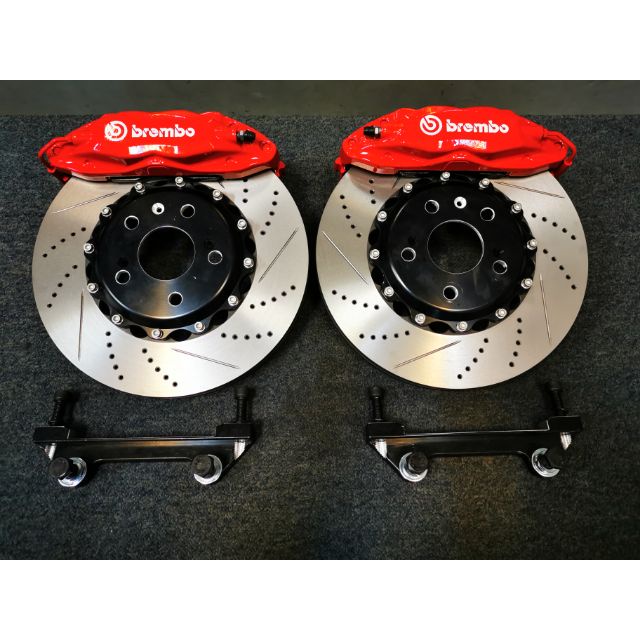 Brembo F50 4 Pot Front Brake Caliper Kit Mitsubishi Lancer GT Proton Inspira | Shopee Malaysia