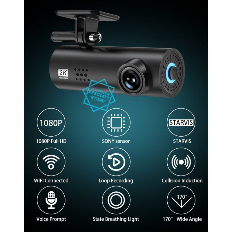 2k Sony IMX307 Sensor LF9 Pro Dashboard Camera 1080P Full HD Car DVR ...
