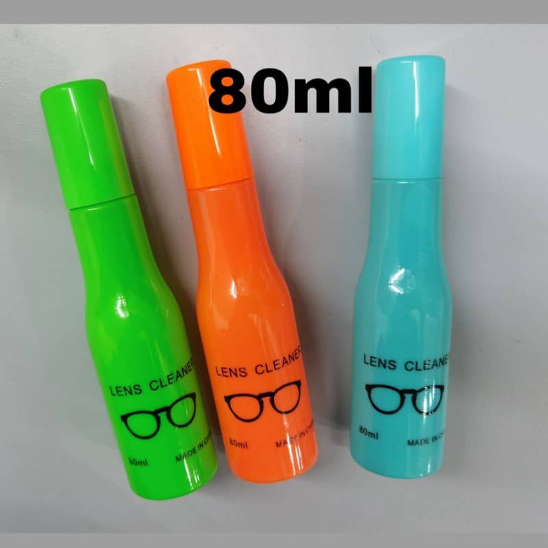Big Bottle Lens Spray 80ml Spectacle Sunglasses Cleaner Colorful Green ...