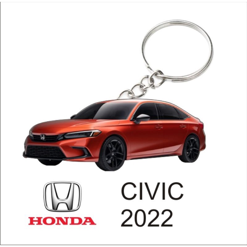 honda civic 2022 model keychain (1pc) | Shopee Malaysia