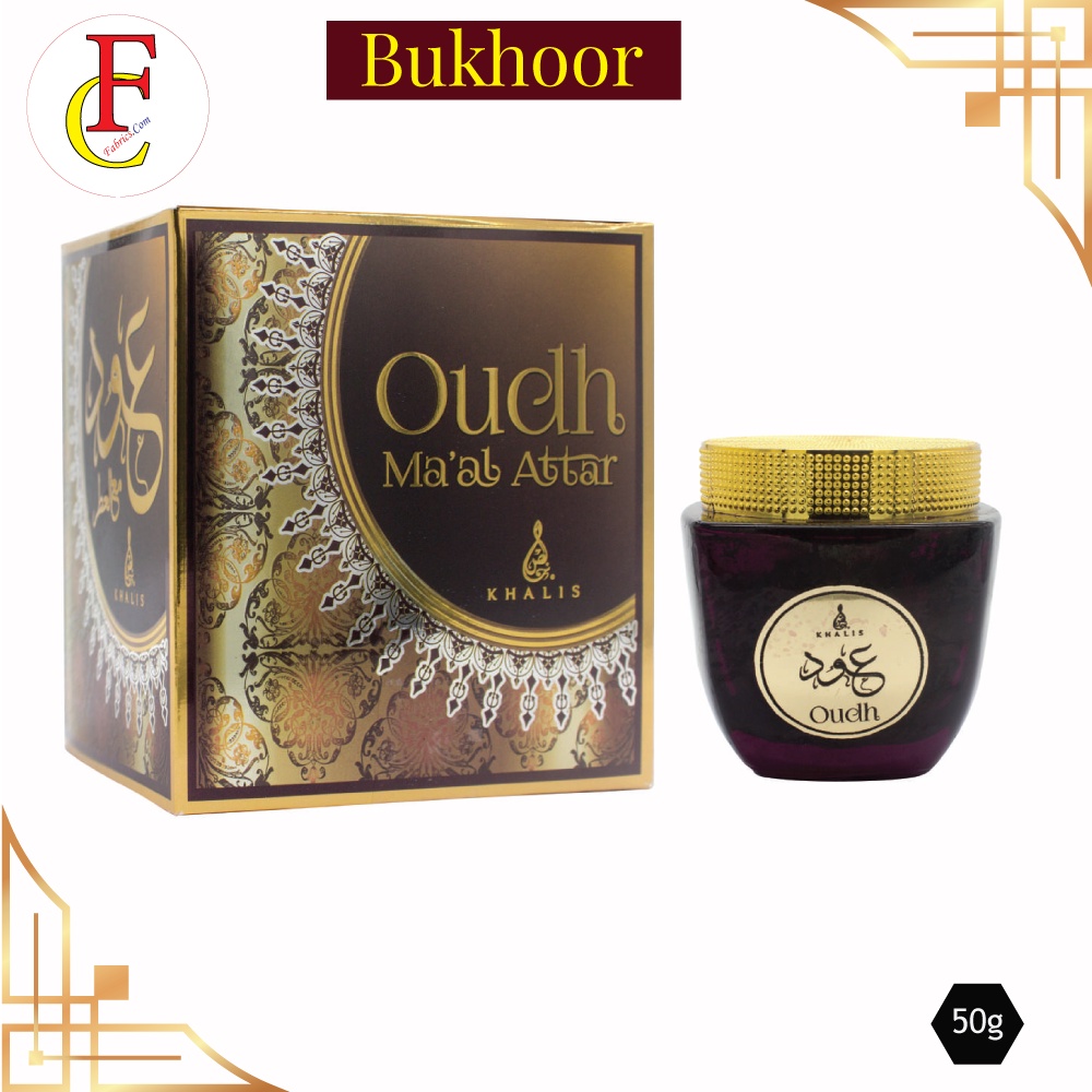 Khalis Oudh Ma' Al Attar Bukhoor - 50 GM | Shopee Malaysia