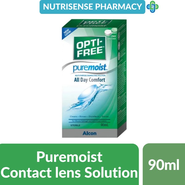 Alcon OPTI-FREE Pure Moist Travel Pack (90ml) | Shopee Malaysia