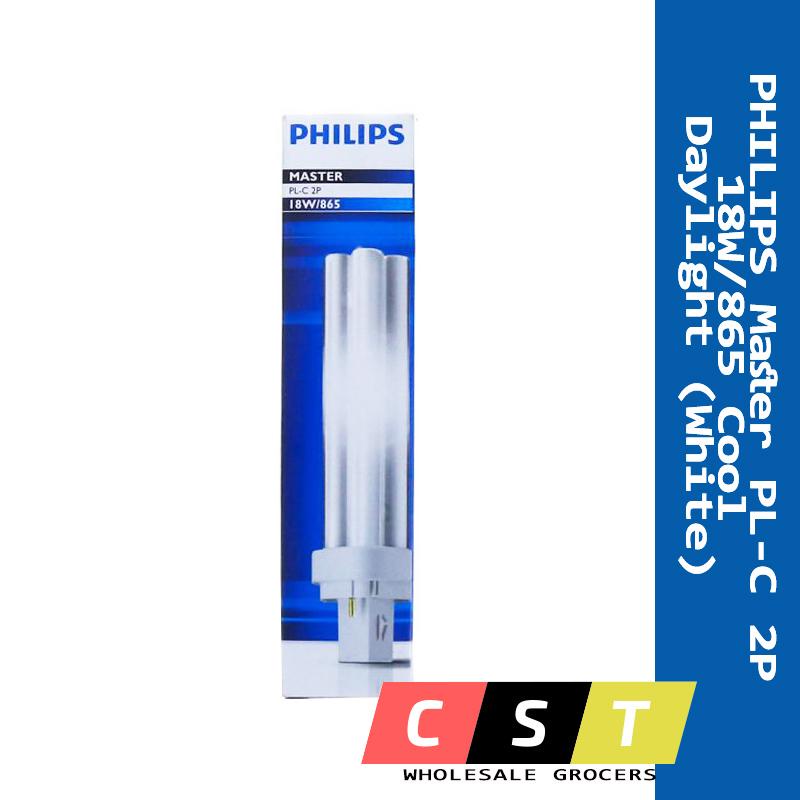 PHILIPS Master PL-C 2P 18W/865 Energy Saving Bulb Cool Daylight (White) | Shopee Malaysia