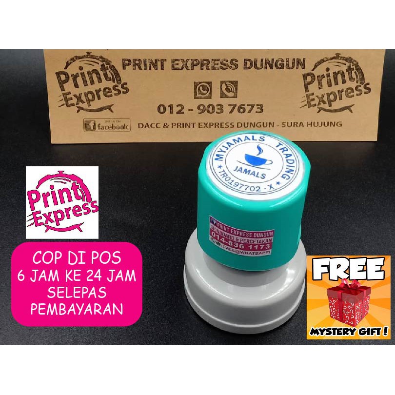 STAMP COP FLASH F35 ( BULATAN BESAR RM 0.50 LAMA) | Shopee Malaysia