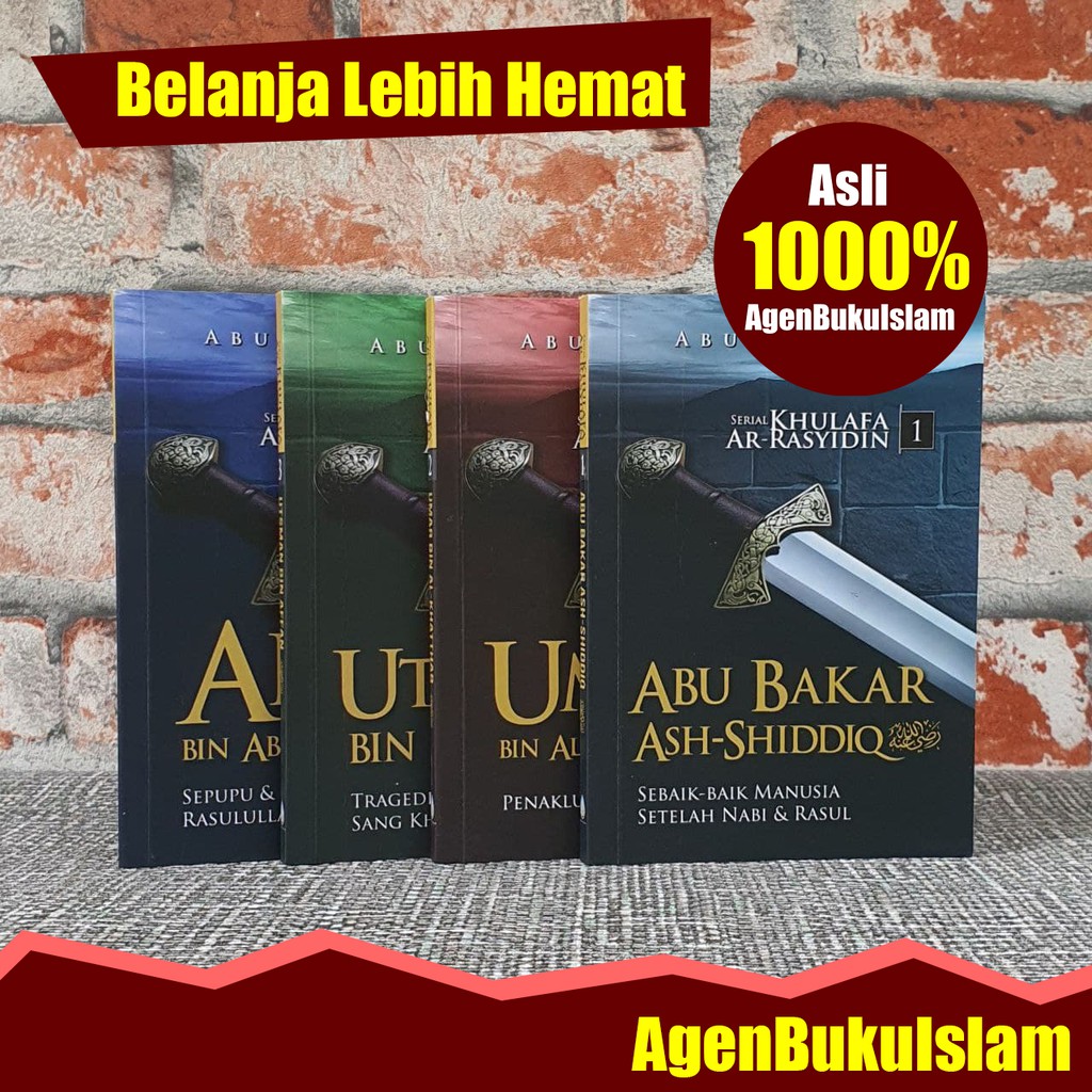 Islamic Book Series Khulafa Ar Rasyidin Pocket Size ORIGINAL Ibnu ...