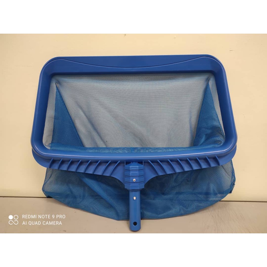 Swimming Pool Deluxe Pro-Series Deep Leaf Rake - Model: 5658BU | Shopee ...