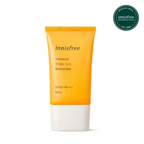 Innisfree Intensive Triple Shield Sunscreen SPF 50+ PA++++ 50ml | Shopee Malaysia