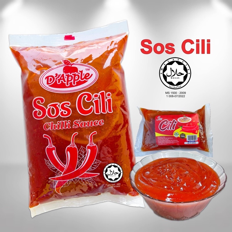 Sos Cili D’Apple Pek Ekonomi 1kg | Shopee Malaysia