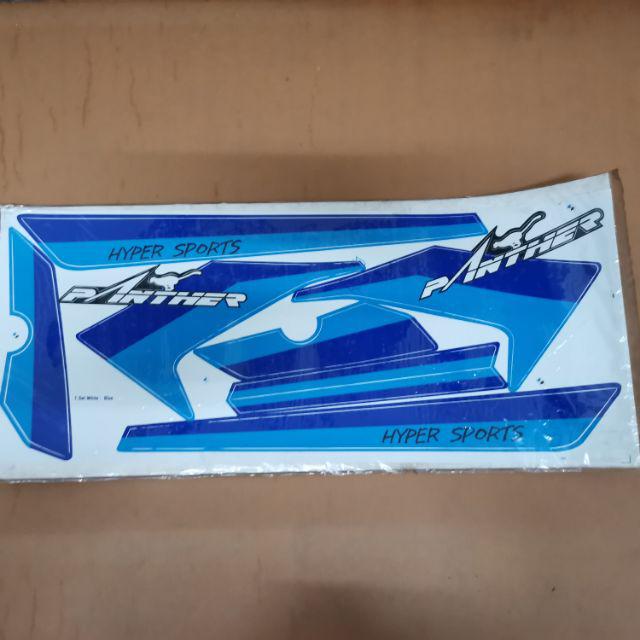 SUZUKI TXR 150 PANTHER BODY STICKER SET - DECAL MOTORCYCLE | Shopee ...