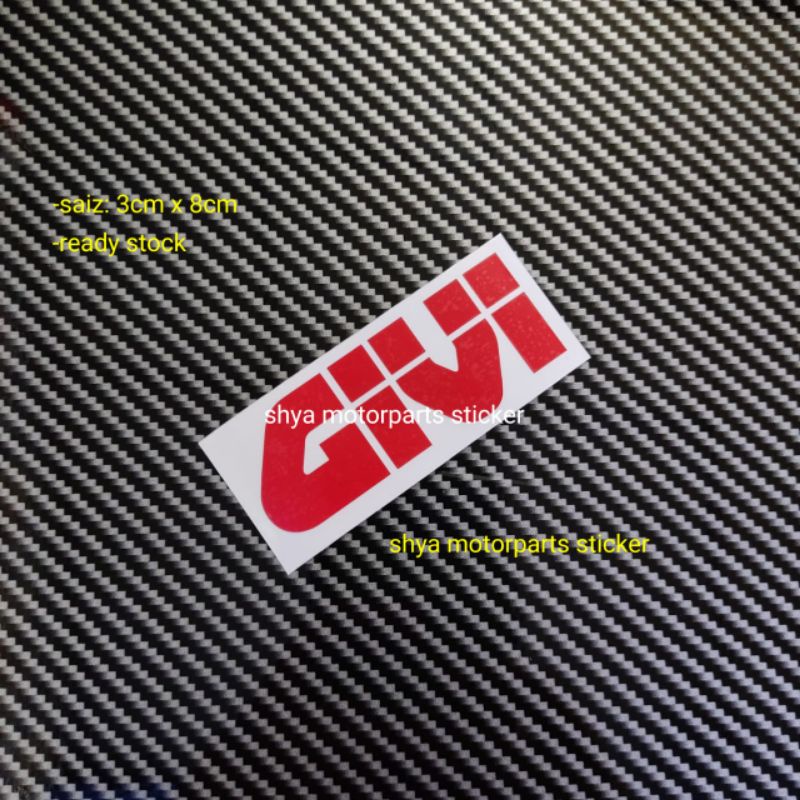 sticker givi motor sticker | Shopee Malaysia