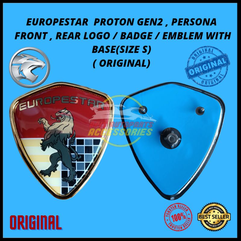 (ORIGINAL) PROTON LOGO EUROPESTAR GEN2/PERSONA/SATRIA NEO FRONT AND ...