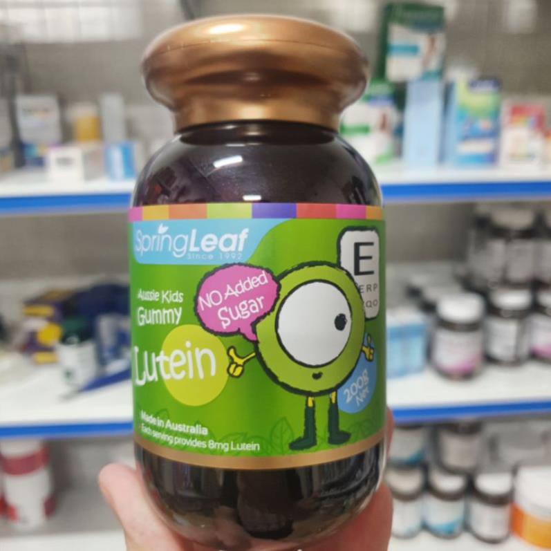 Springleaf Aussie Kids Gummy Lutein eye-boosting Gum to improve vision ...