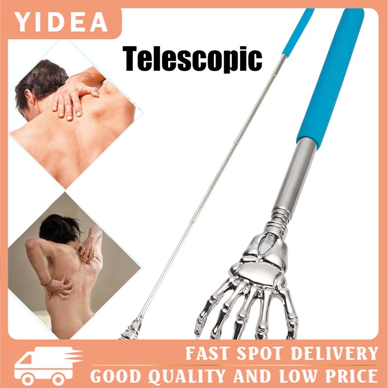 Claw massager stainless steel telescopic tickling scratcher middle-aged ...