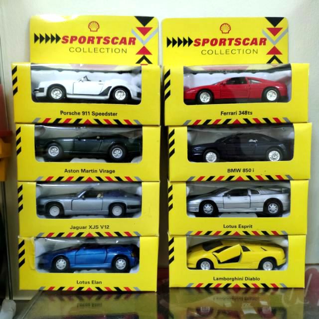 Shell Classic Sportscar Collection 1992 Ferrari etc(8 cars) | Shopee ...