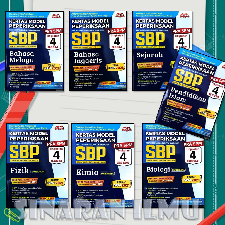SBP 2022: Kertas Model Peperiksaan SBP Pra-SPM {Tingkatan 4) 2022 ...
