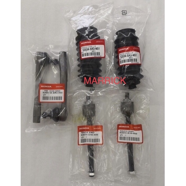 Honda CRV S10 tie rod end rack end steering boot cover set | Shopee ...