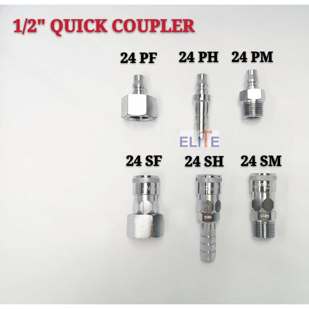 NKC 1/2" AIR QUICK COUPLER / AIR COUPLING (MADE IN JAPAN) | Shopee Malaysia