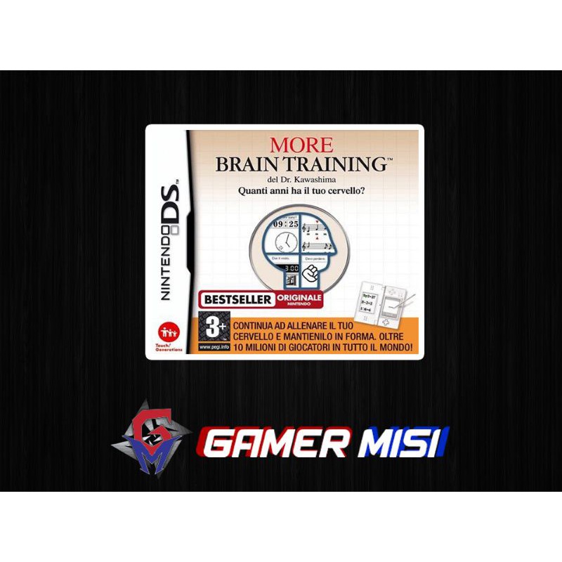 NDS : MORE BRAIN TRAINING (NO CASE) | Shopee Malaysia
