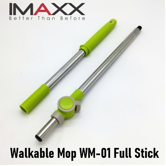 IMAXX Premium Quality Walkable Mop Full Stick WM-01 | Shopee Malaysia