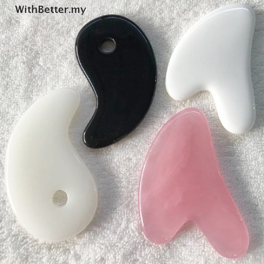 WithBetter face gua sha board facial scraping scrapping plate face body ...