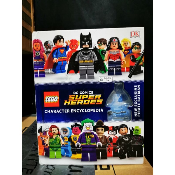 Lego superheroes DC characters encyclopedia HB | Shopee Malaysia