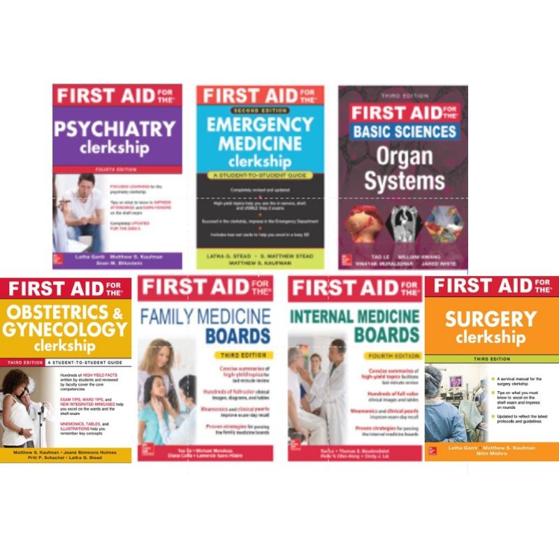 First Aid series _psychiatry_OBG_Family Medicine_Internal Medicine ...