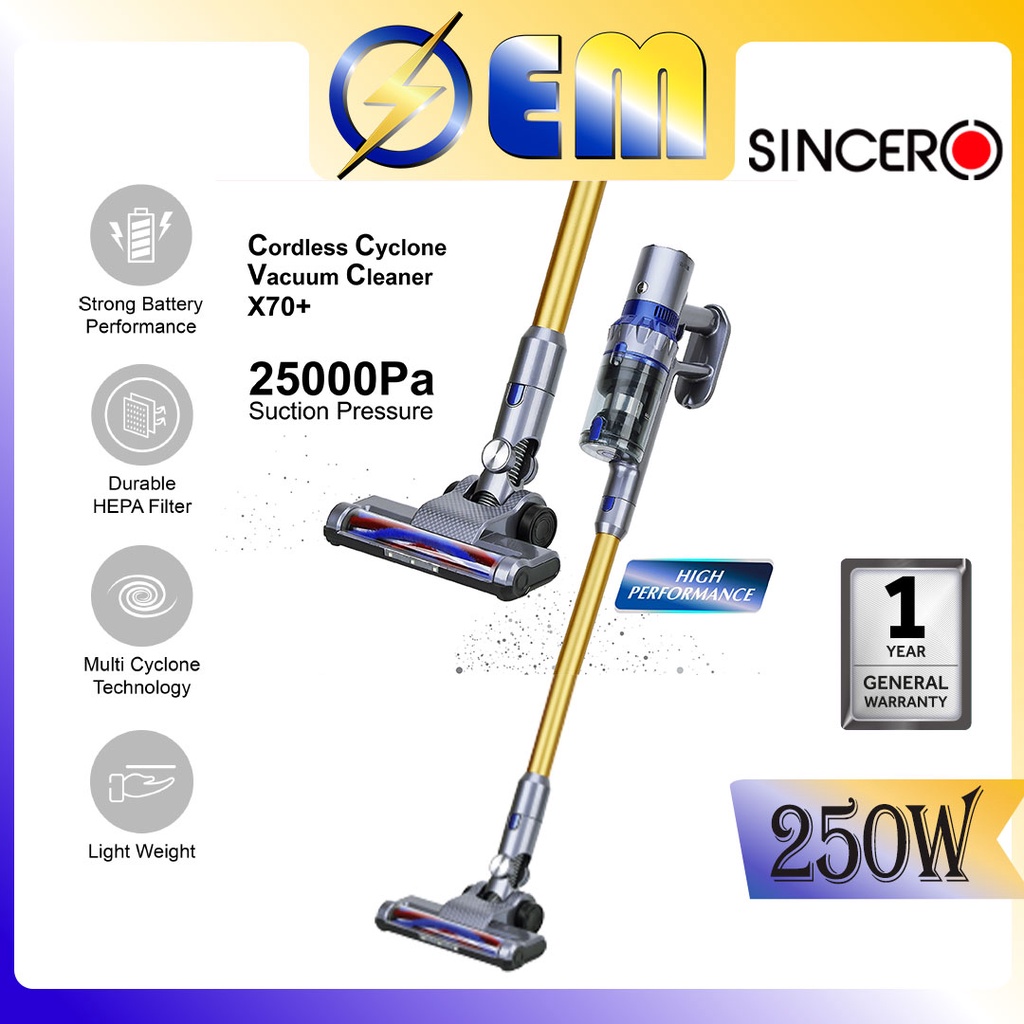 SINCERO/KHIND Hand-held Vacuum Cleaner Vakum Tangan | Strong Suction ...